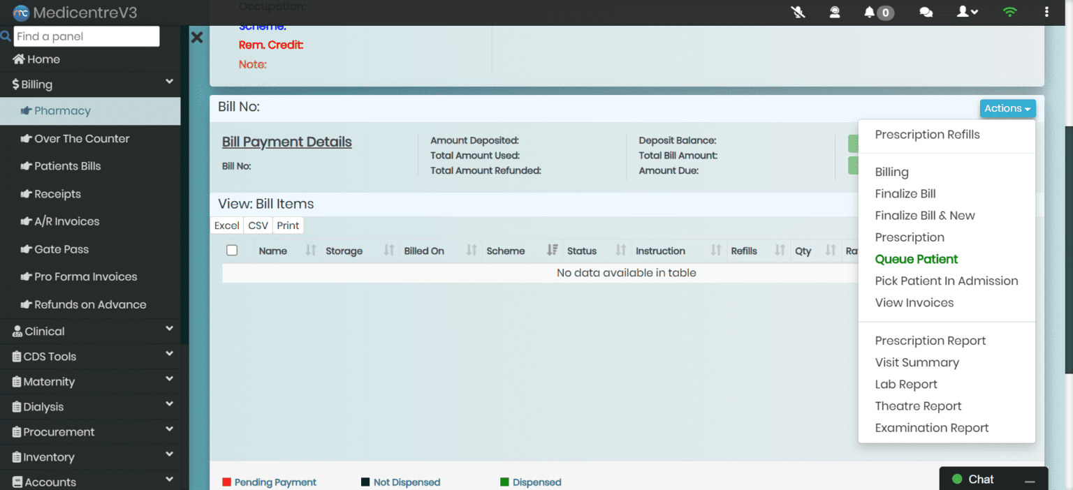 Outpatient Management Software for Hospitals | MedicentreV3 OPD System